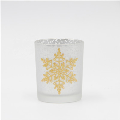 Champaign pearlized unique empty candle jar | candle jar manufacturer